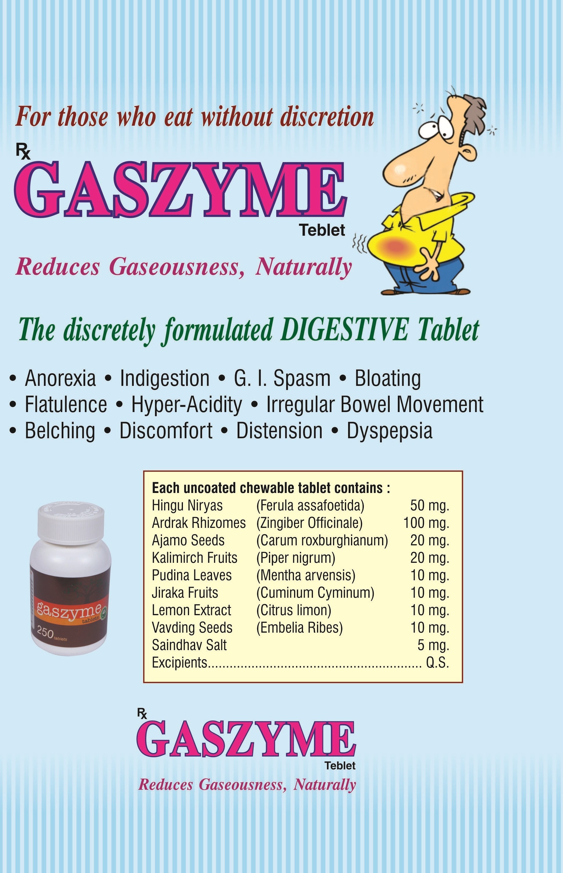 GASZYME Tablet : Trio Healthcare Pvt. Ltd.