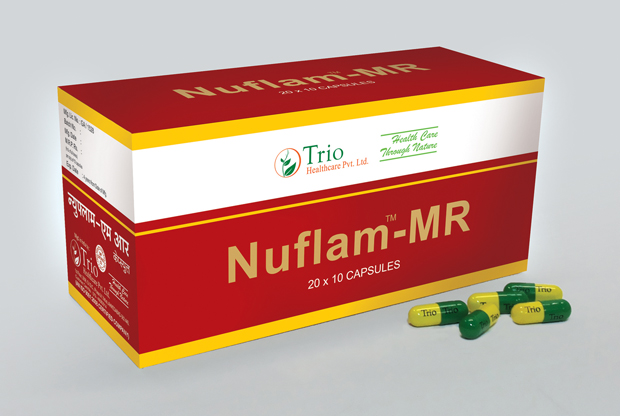 NUFLAM-MR Capsules : Trio Healthcare Pvt. Ltd.