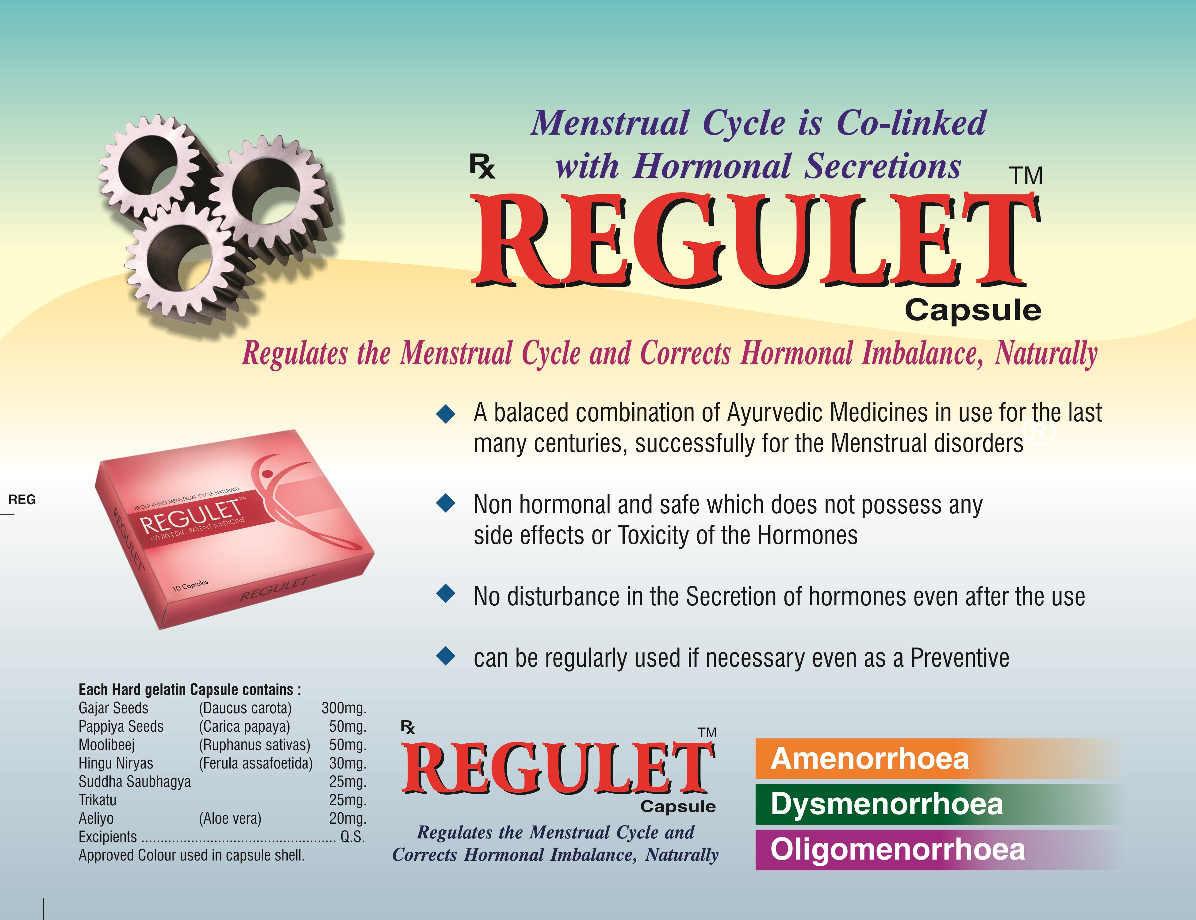 REGULET Capsules : Trio Healthcare Pvt. Ltd.