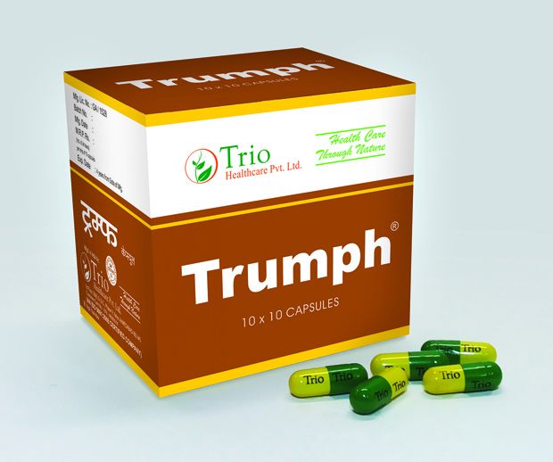 TRUMPH Capsules : Trio Healthcare Pvt. Ltd.